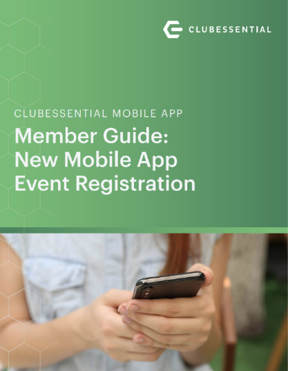 Next Generation Mobile App Event Registration - Clubessential